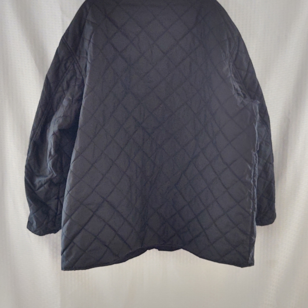 Daniel Cremieux Reversible Quilted Box Coat - Gem